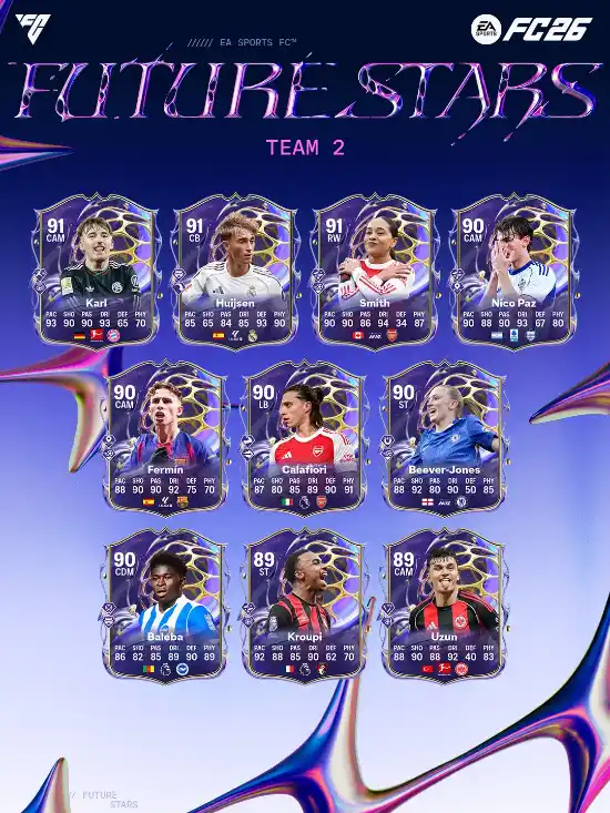 FC 26 Future Stars Promo Event