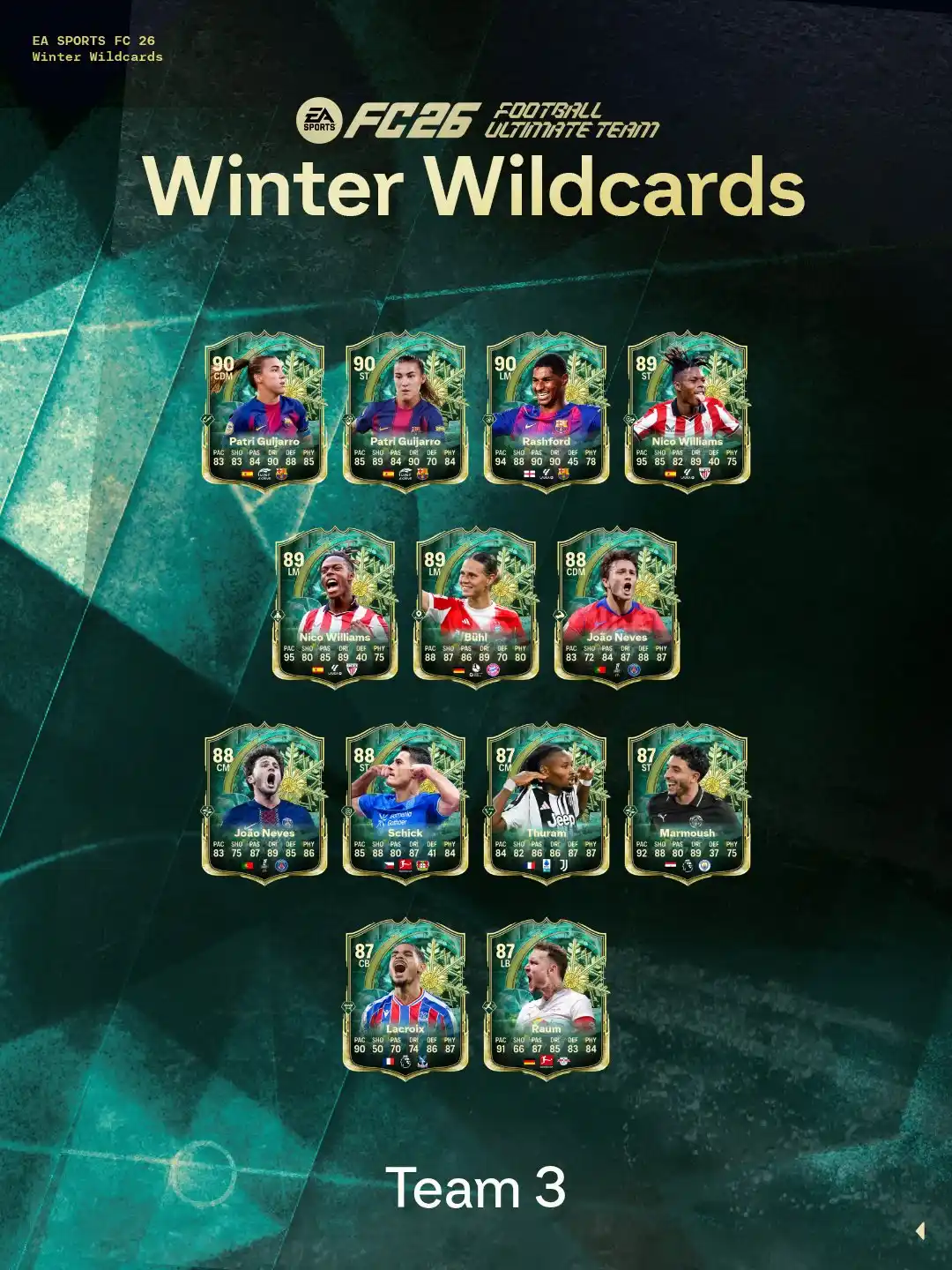 FC 26 Winter Wildcards Promo Event