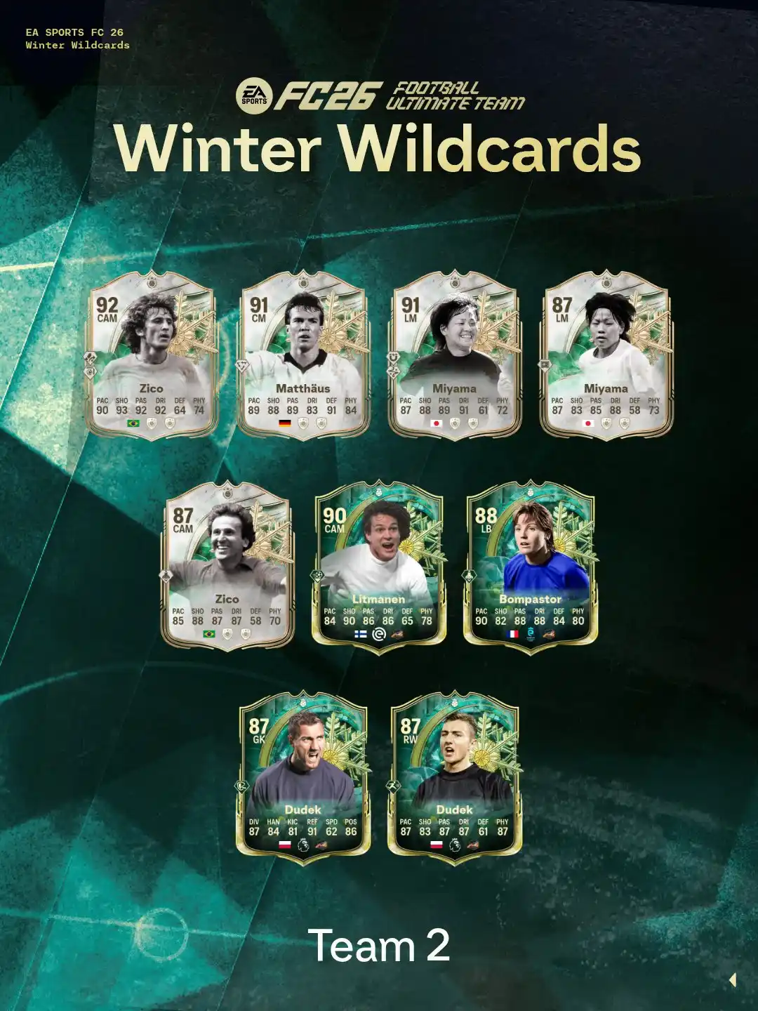 FC 26 Winter Wildcards Promo Event