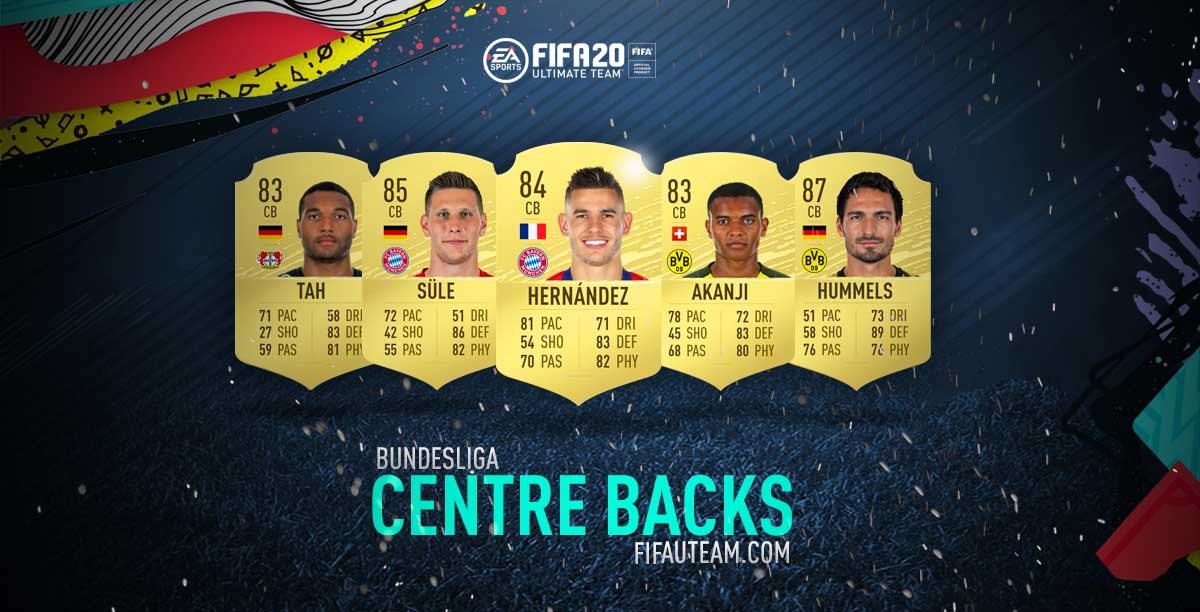FIFA 20 Bundesliga Defenders Guide - Best Centre, Right, Left Backs